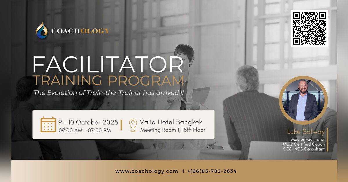 The Facilitator Training Program 2025 | Eventpop