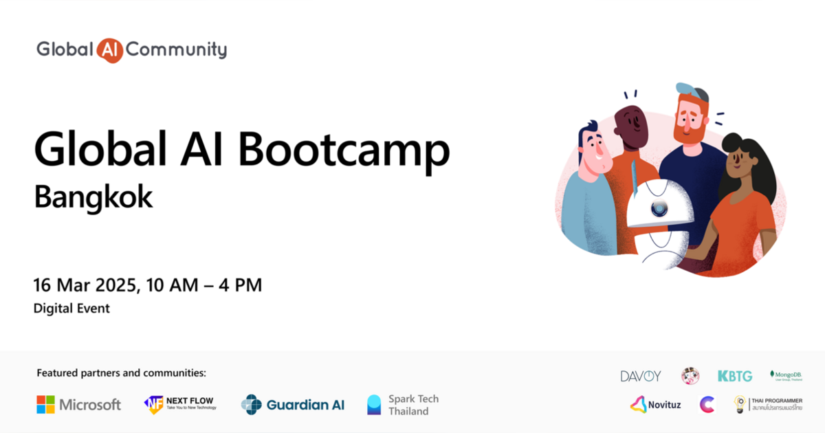Global AI Bootcamp – Bangkok | Eventpop