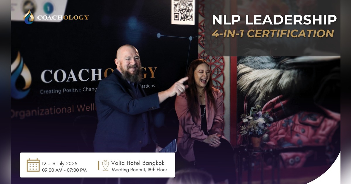 NLP Leadership Practitioner 4-in-1 Certification 2025 | Eventpop