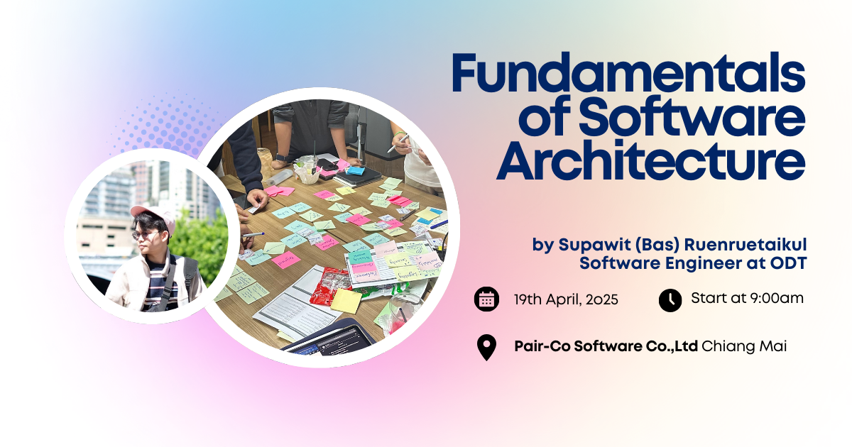 Fundamentals of Software Architectures | Eventpop