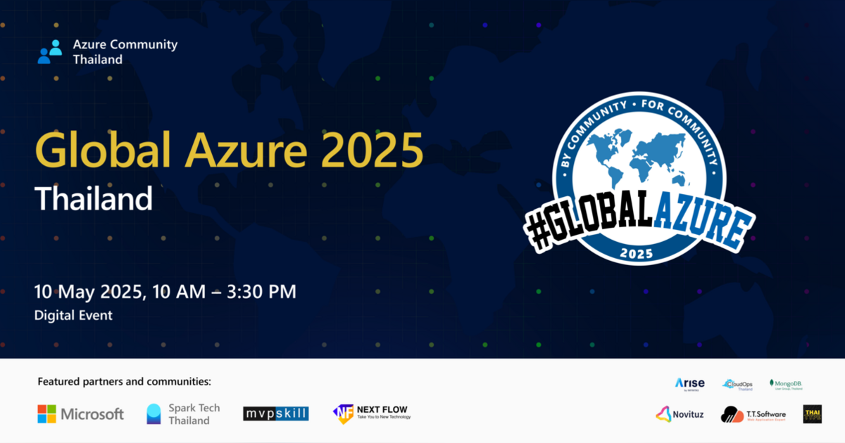 Global Azure 2025 – Thailand | Eventpop
