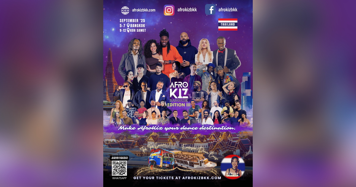 AfroKiz Bangkok Edition 3 | Eventpop