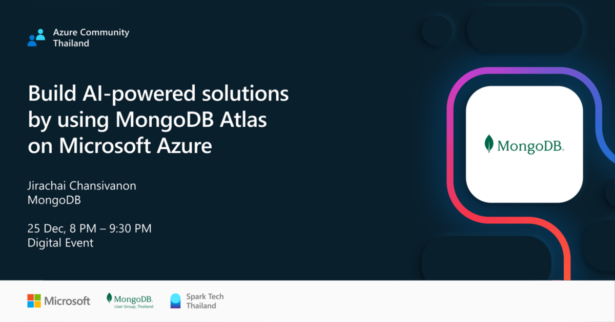 Build AI-powered solutions by using MongoDB Atlas on Microsoft Azure ...