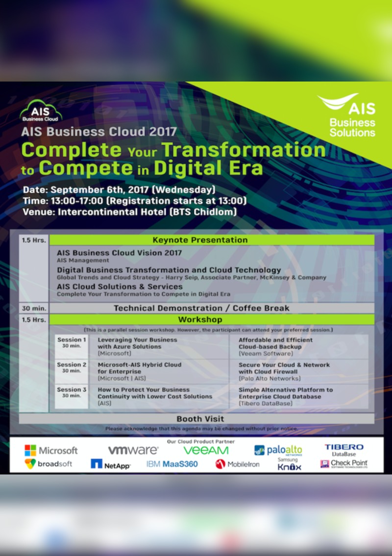 Complete your Transformation to Compete in Digital Era | Eventpop ...