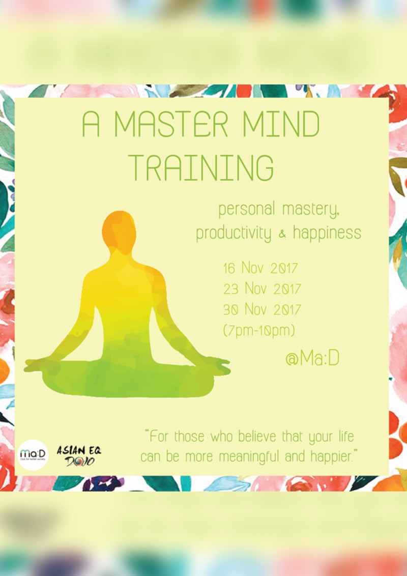 A Master Mind Training | Eventpop | Eventpop