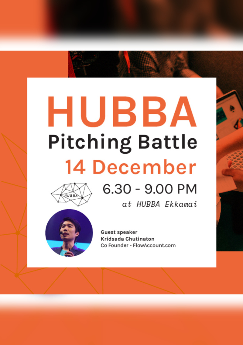 HUBBA Pitch Battle | Eventpop