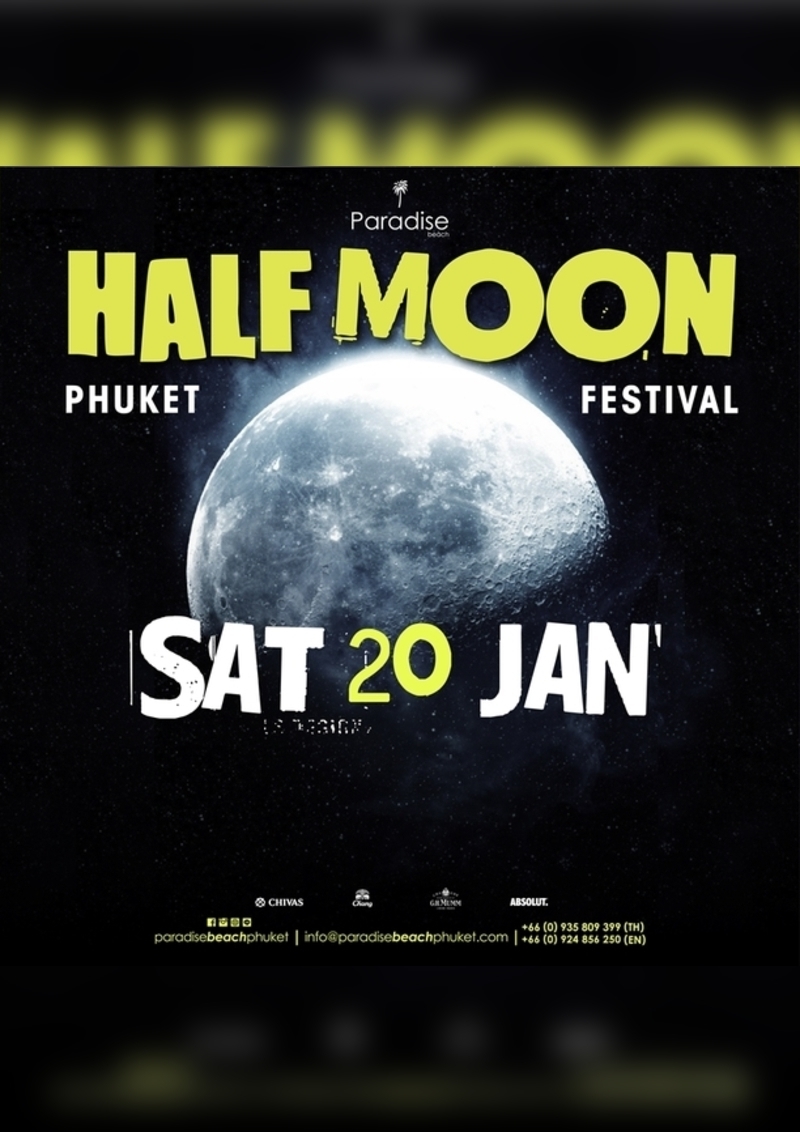 Half Moon Festival | 20.01.18 | Eventpop | Eventpop