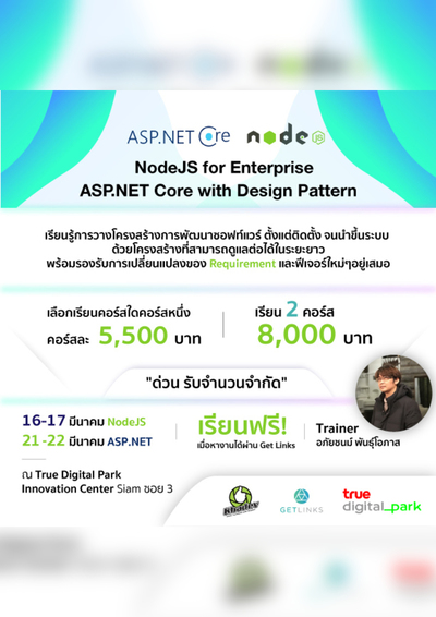 NodeJS for Enterprise, ASP.NET Core with Design Pattern | Eventpop