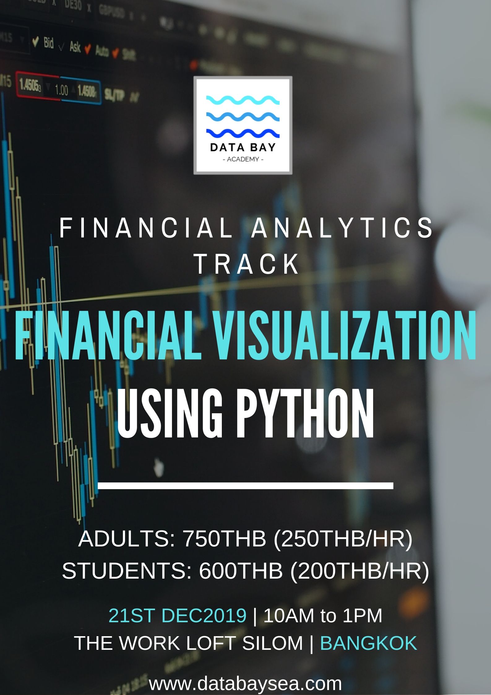 [Data Bay Academy] Financial Visualization Using Python | Eventpop | Eventpop