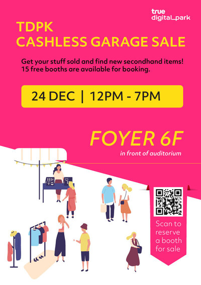 TDPK CASHLESS GARAGE SALE | Eventpop