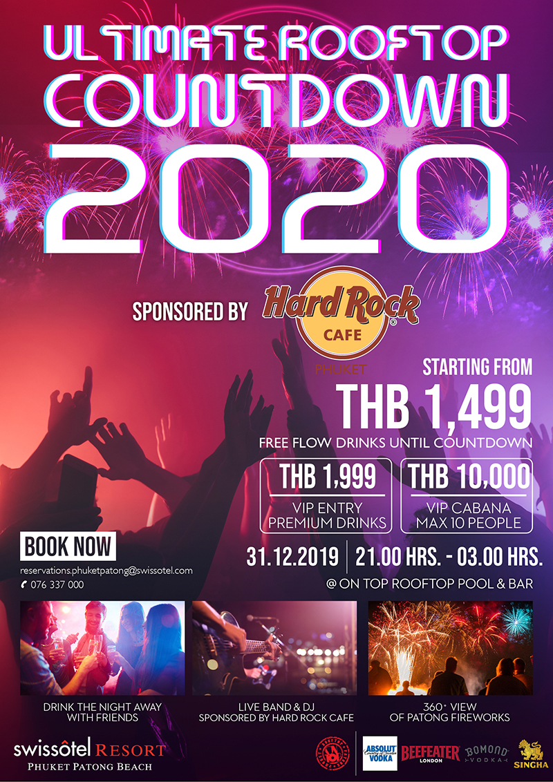 Ultimate Rooftop Countdown 2020, Sponsored by Hard Rock Cafe | Eventpop