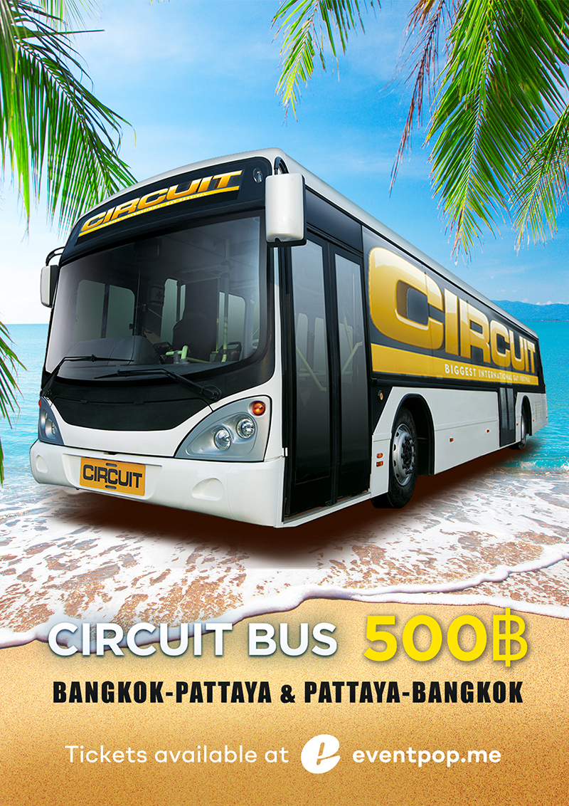 Circuit Bus (Bangkok - Pattaya / Pattaya - Bangkok) | Eventpop | Eventpop