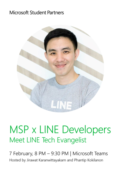 MSP x LINE Developers: Meet LINE Tech Evangelist | Eventpop