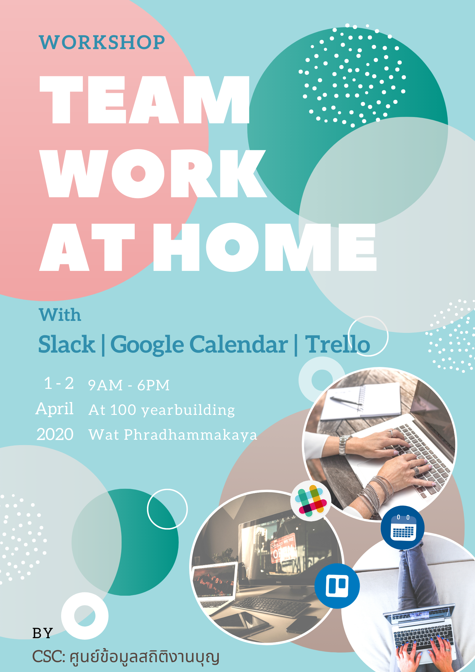 Workshop to teamwork at home | Eventpop | Eventpop