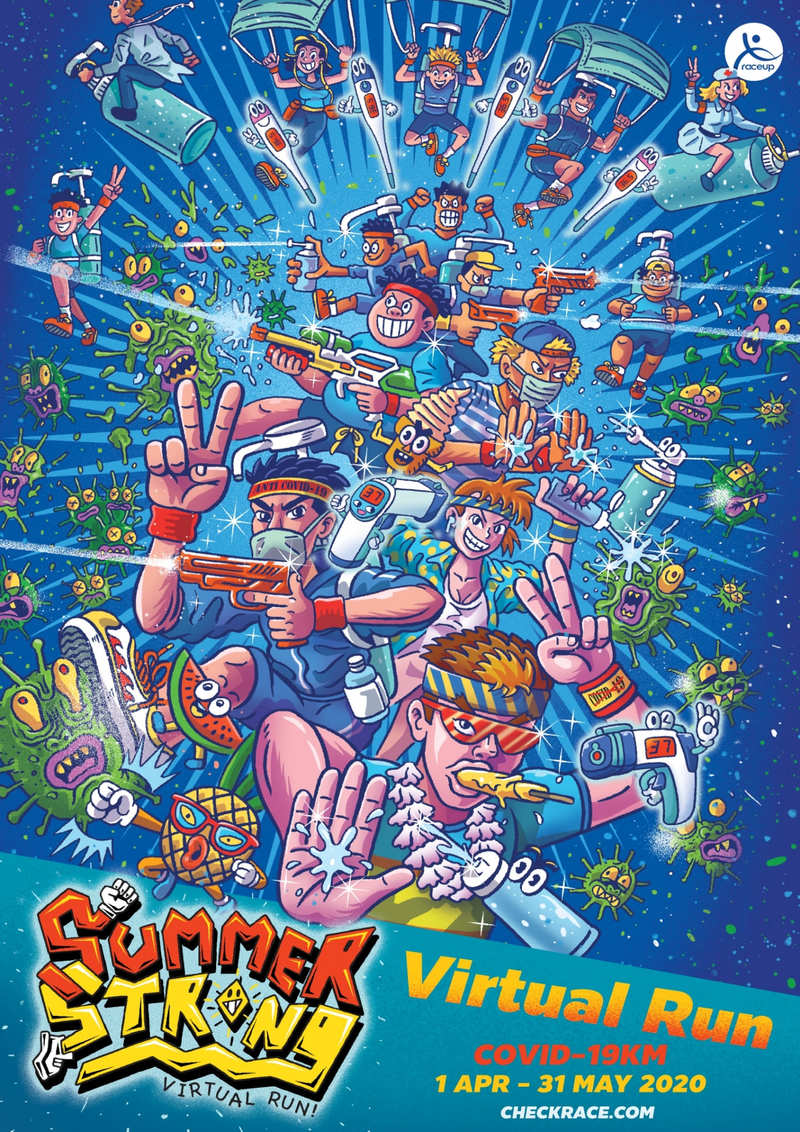 SUMMER STRONG !!! Virtual Run 2020 | Eventpop