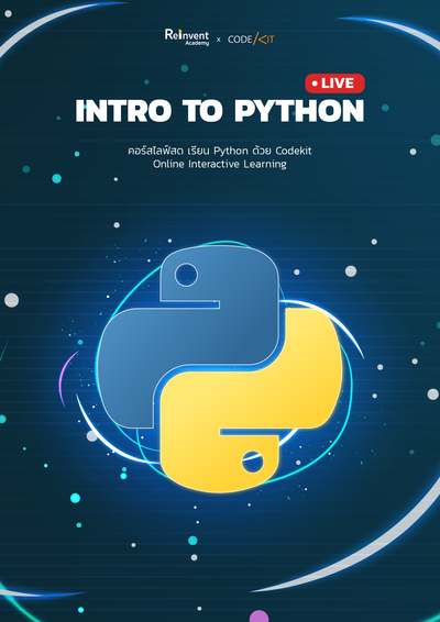 [Free]Live! Introduction to Python by ReInvent Academy x CodeKit | Eventpop