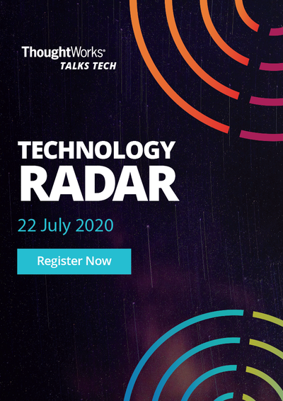 ThoughtWorks Talks Tech - Technology Radar V.22: Lens | Eventpop