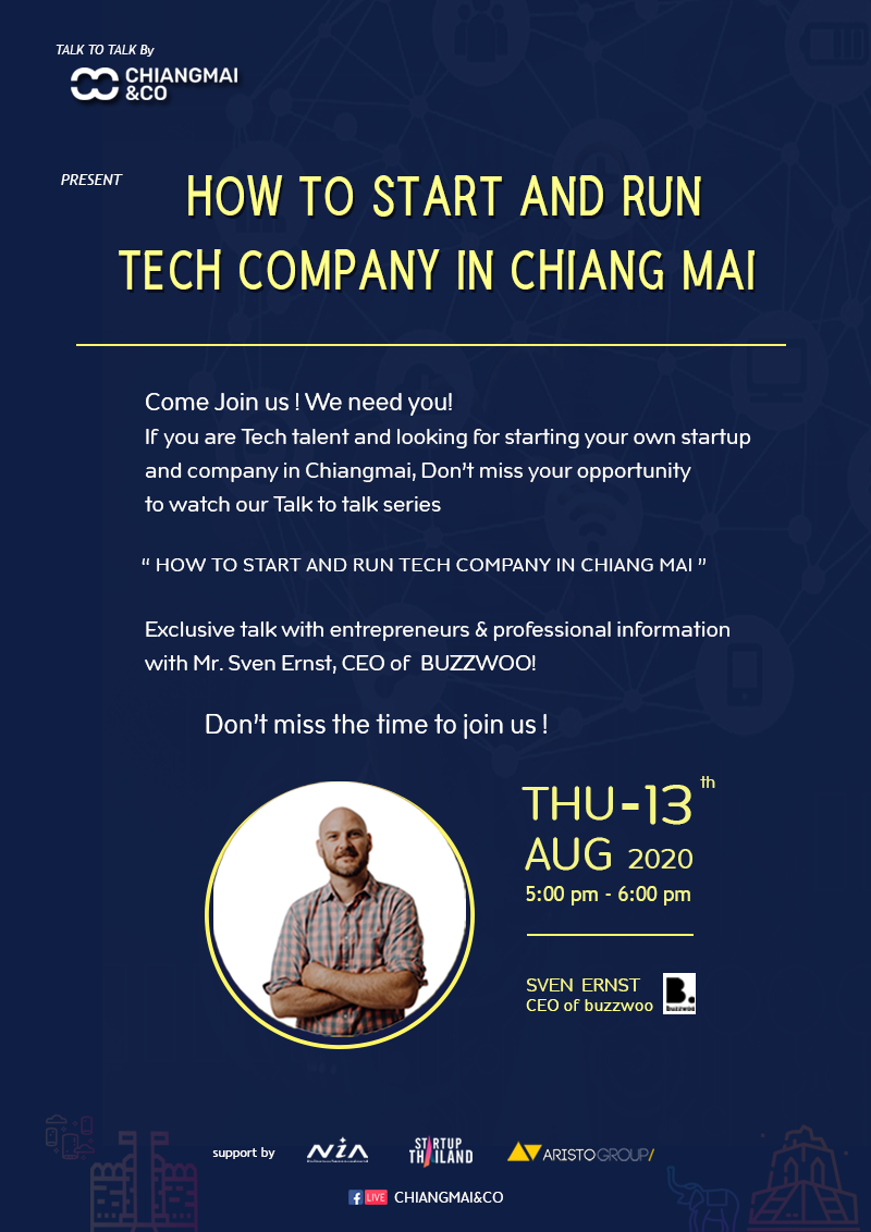Talk to talk By CMCO EP2 Present : How to Start a Tech Company ...