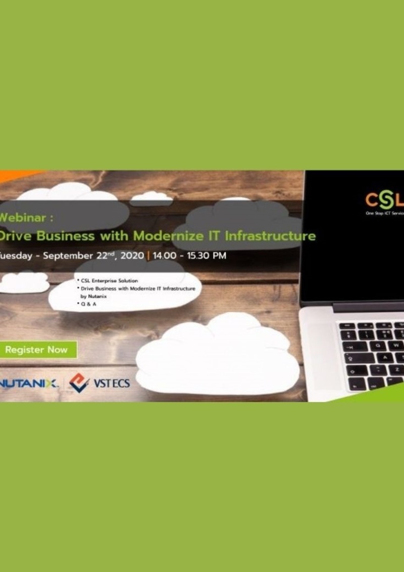Drive Business with Modernize IT Infrastructure | Eventpop
