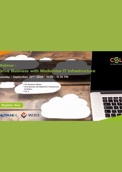 Drive Business with Modernize IT Infrastructure | Eventpop