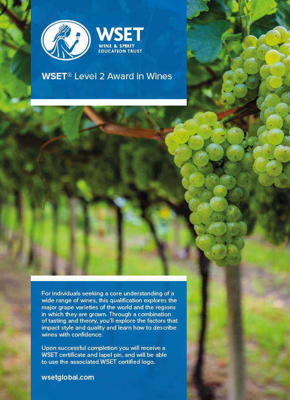 WSET Level 2 Award in Wines | Eventpop | Eventpop
