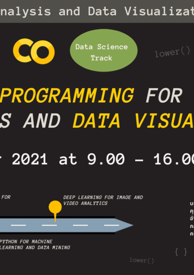 Python for Data Analysis and Data Visualization รุ่นที่ 6 | Eventpop