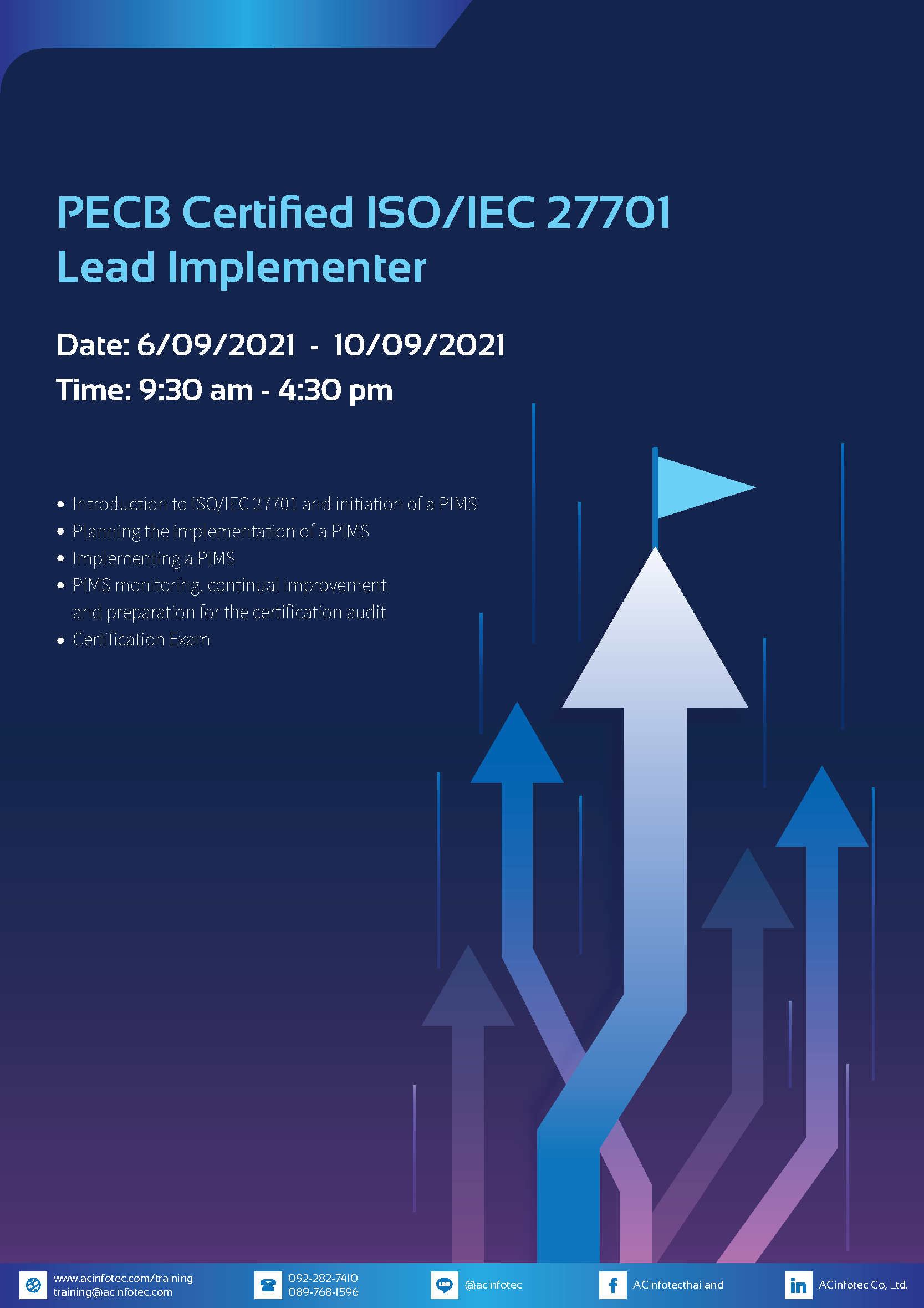 PECB Certified ISO/IEC 27701 Lead Implementer | Eventpop อีเว้นท์ป็อป ...