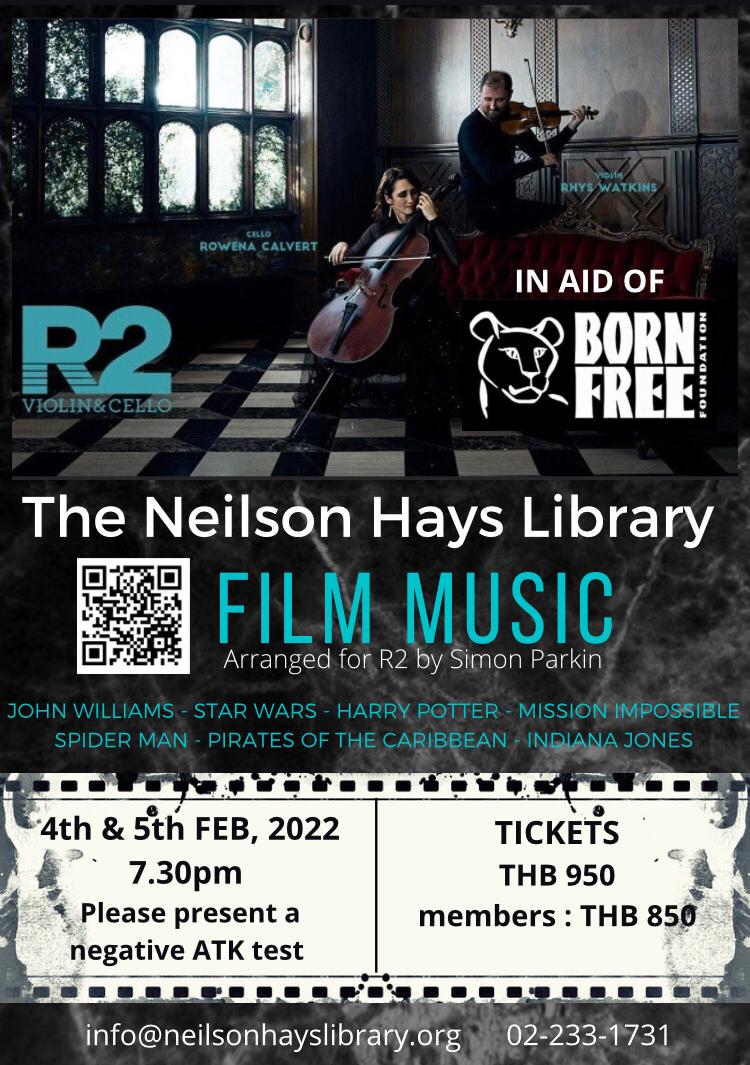 The Neilson Hays Library: FILM MUSIC | Eventpop | Eventpop