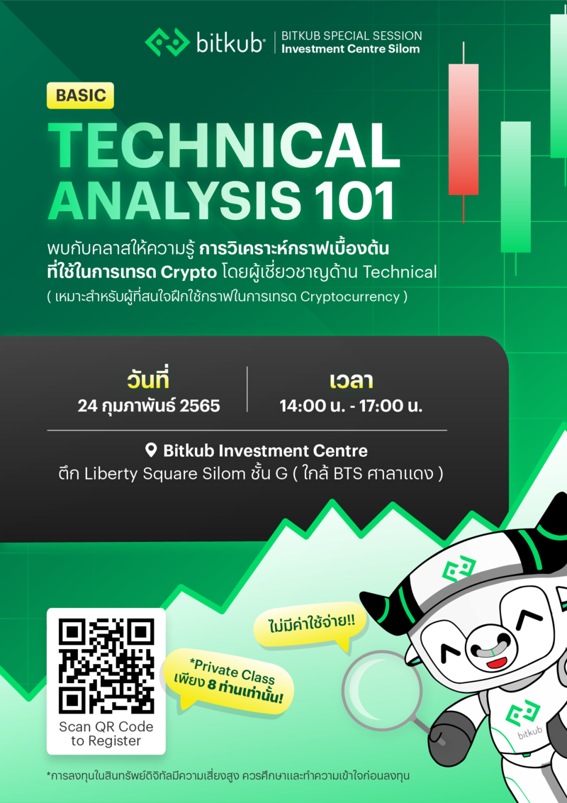 Bitkub | Technical Analysis 101 Session 24 Feb 2022 | Eventpop