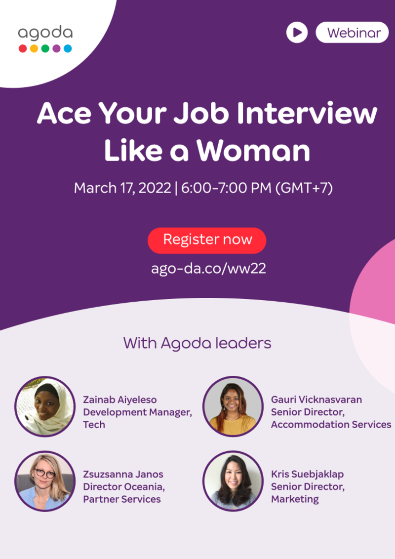 Ace Your Job Interview Like A Woman Webinar By Agoda Eventpop ace-your-job-interview-like-a-woman-webinar-by-agoda-eventpop