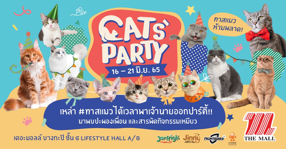 CATS’ PARTY | Eventpop อีเว้นท์ป็อป | Eventpop