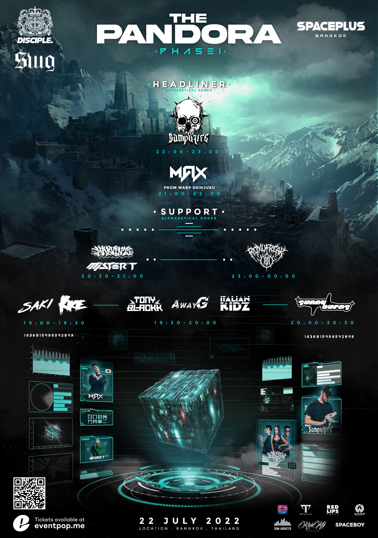 Road To The Pandora Phase 1 | Eventpop | Eventpop