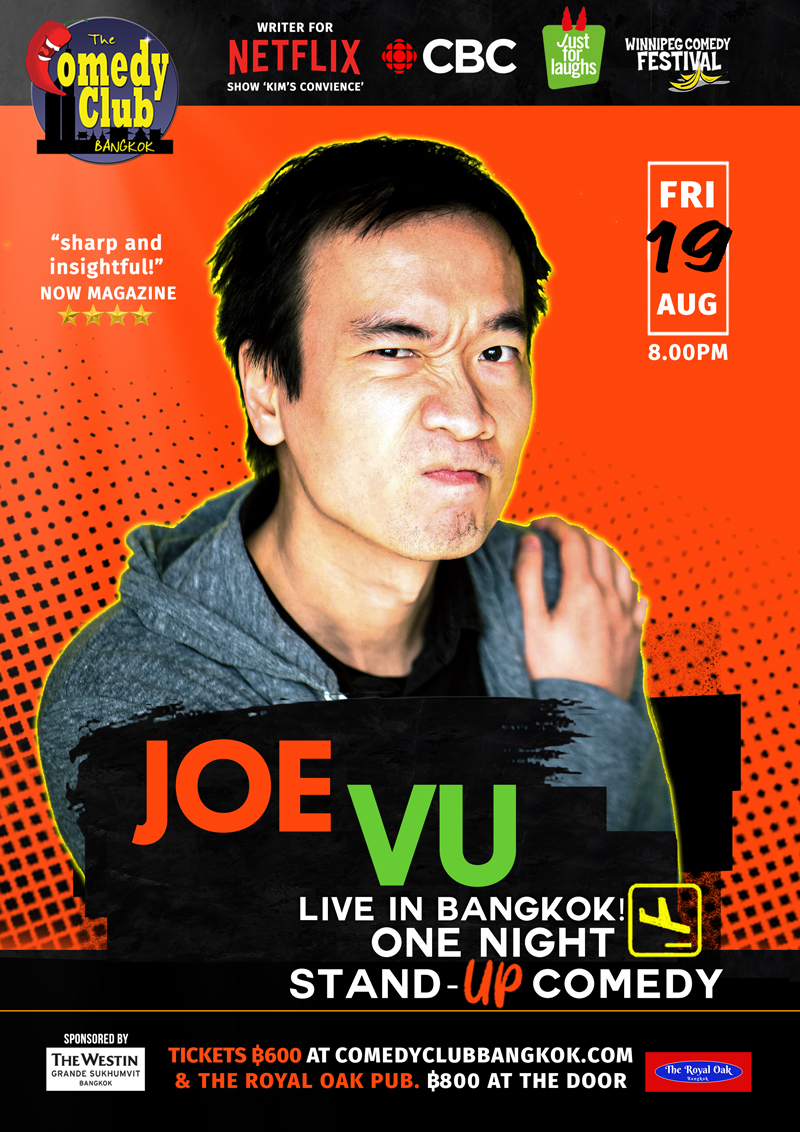 Stand-Up Comedy - JOE VU (CBC Comedy, Just For Laughs)! | Eventpop ...