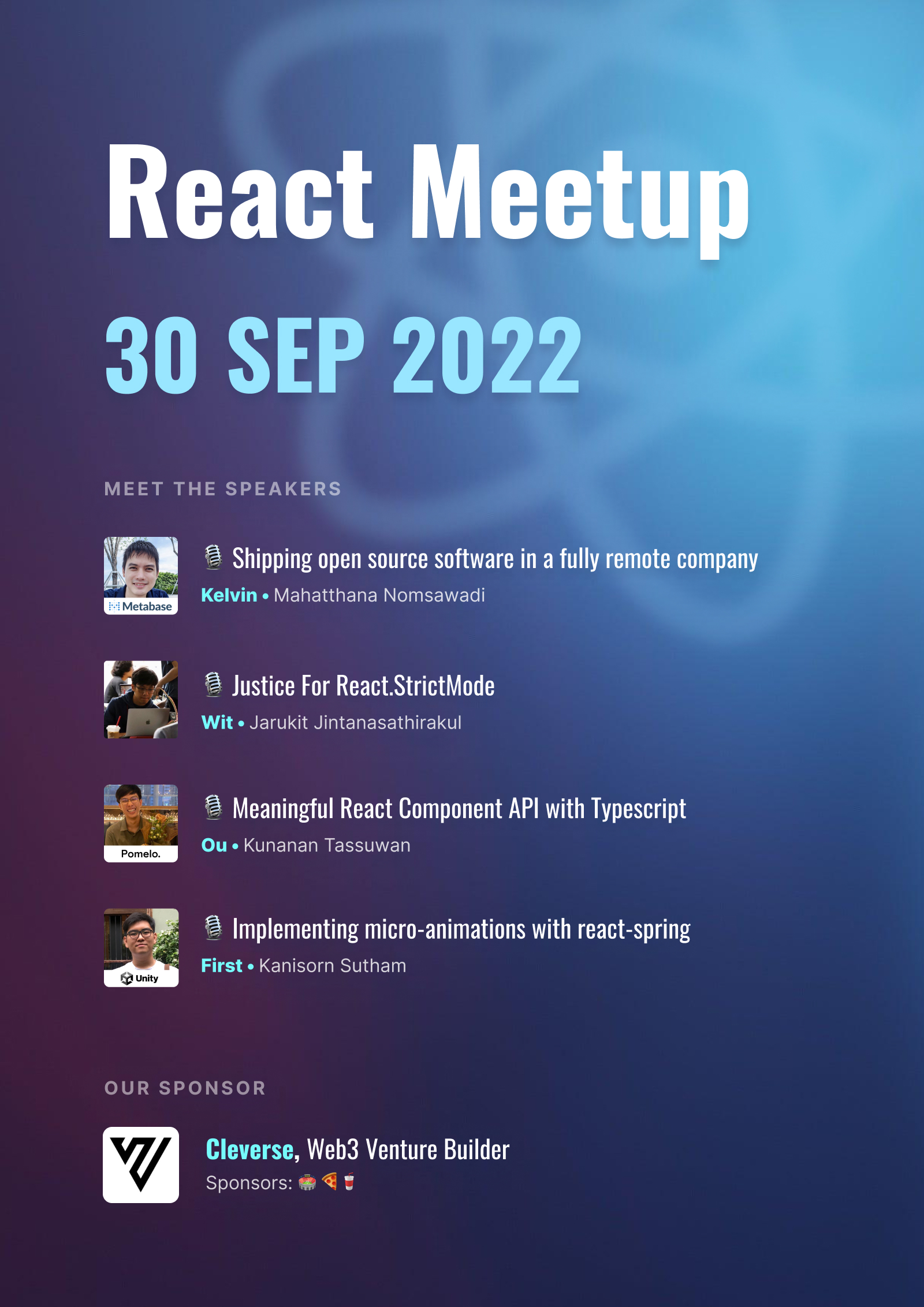 React Meetup 09/22 | Eventpop | Eventpop