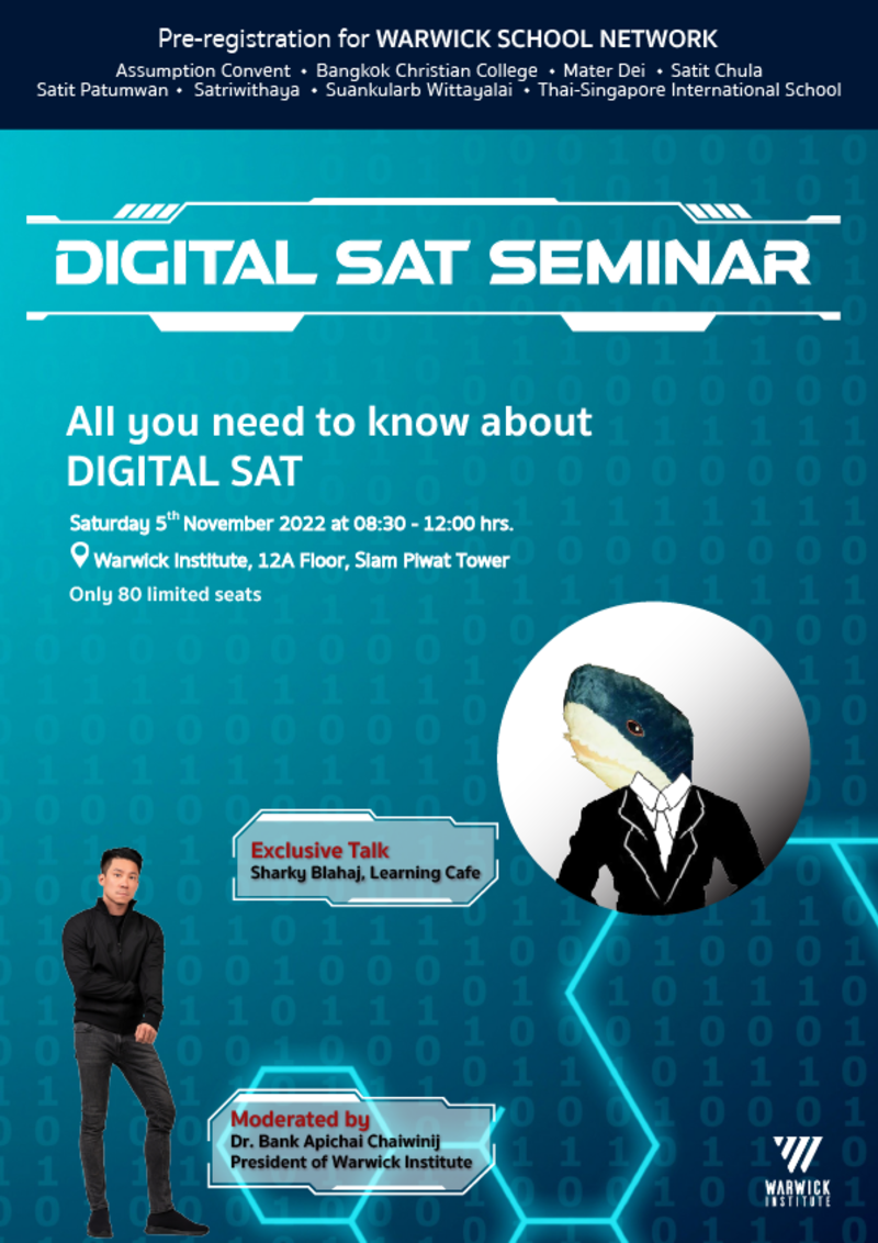 Digital SAT Seminar (Pre-Registration for Warwick School Network ...