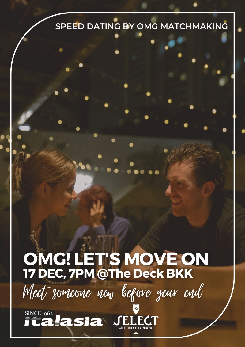 DEC SPEED DATING : OMG! LET'S MOVE ON | Eventpop | Eventpop