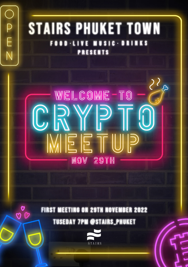 Crypto Meetup Phuket Town | Eventpop