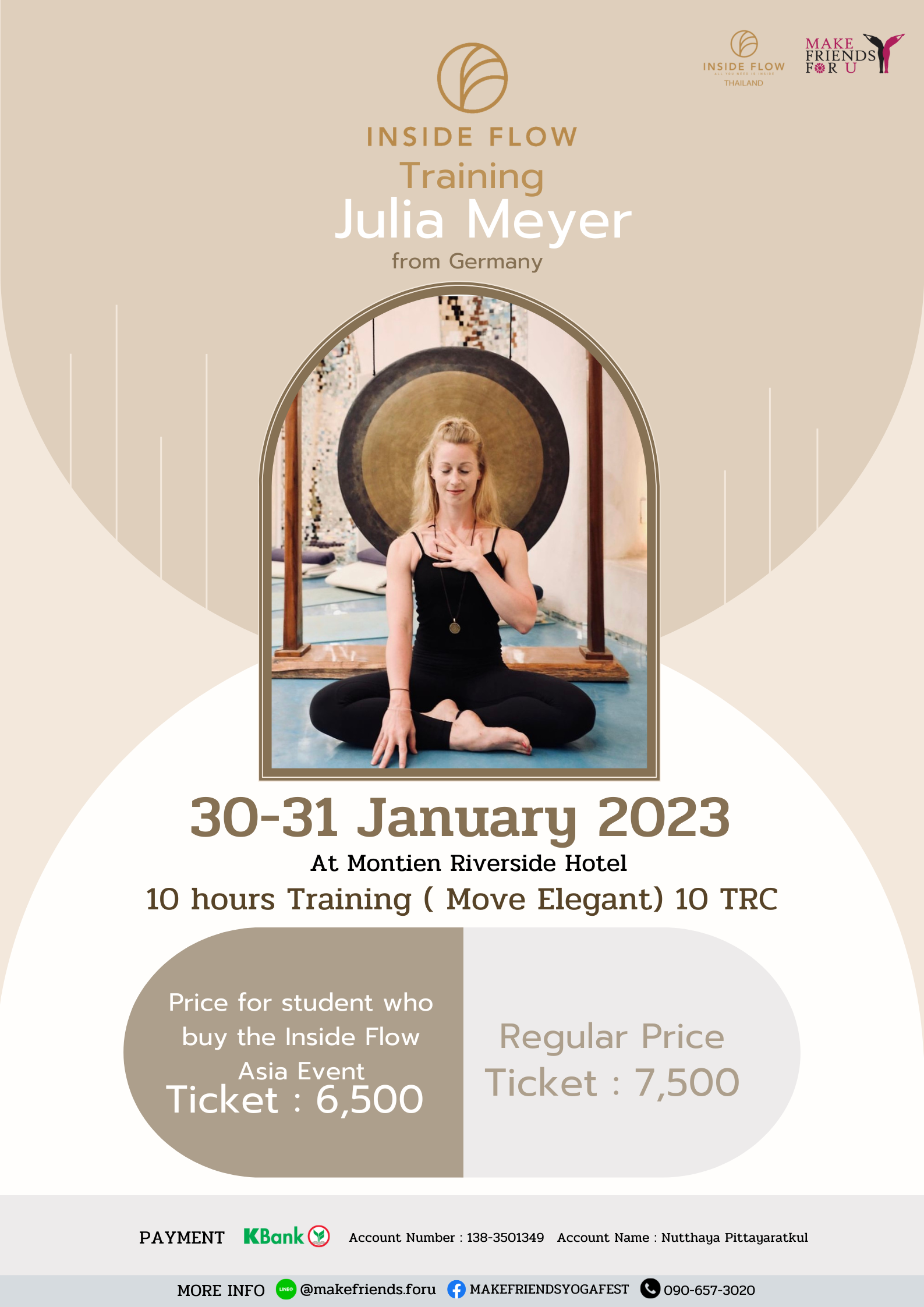 Inside Flow Training Julia Meyer From Germany | Eventpop | Eventpop
