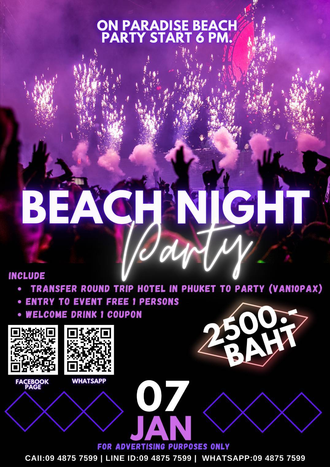 Beach Night Party | Eventpop | Eventpop