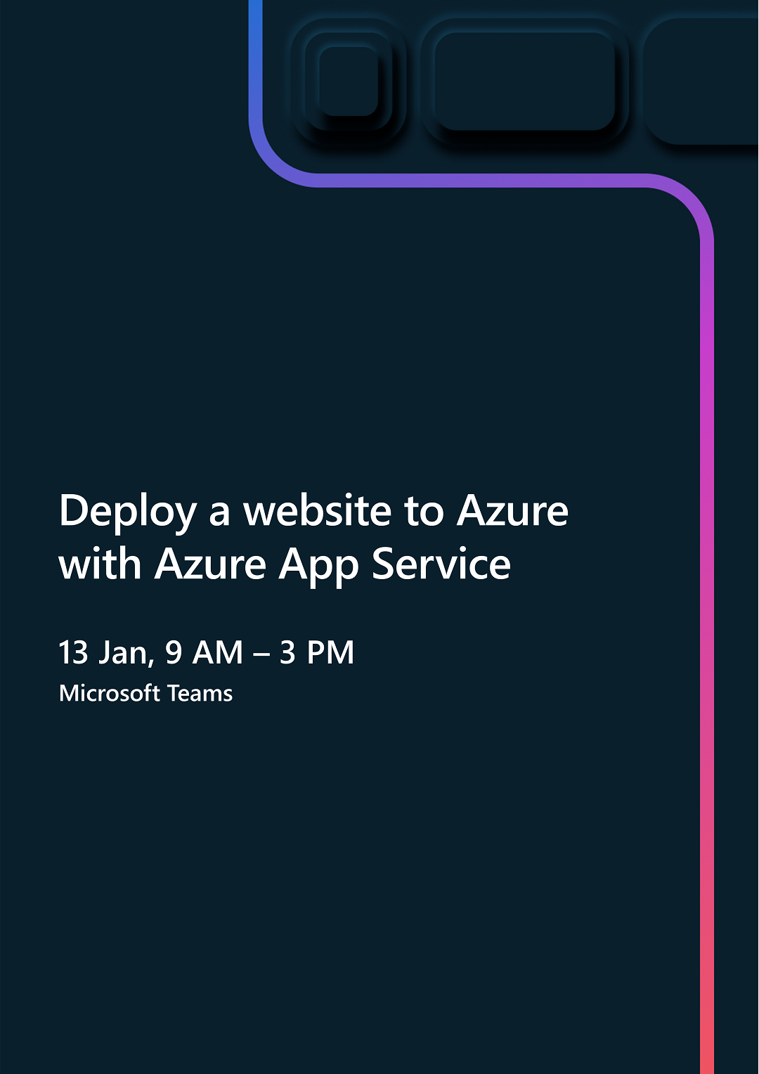 Deploy a website to Azure with Azure App Service | Eventpop | Eventpop