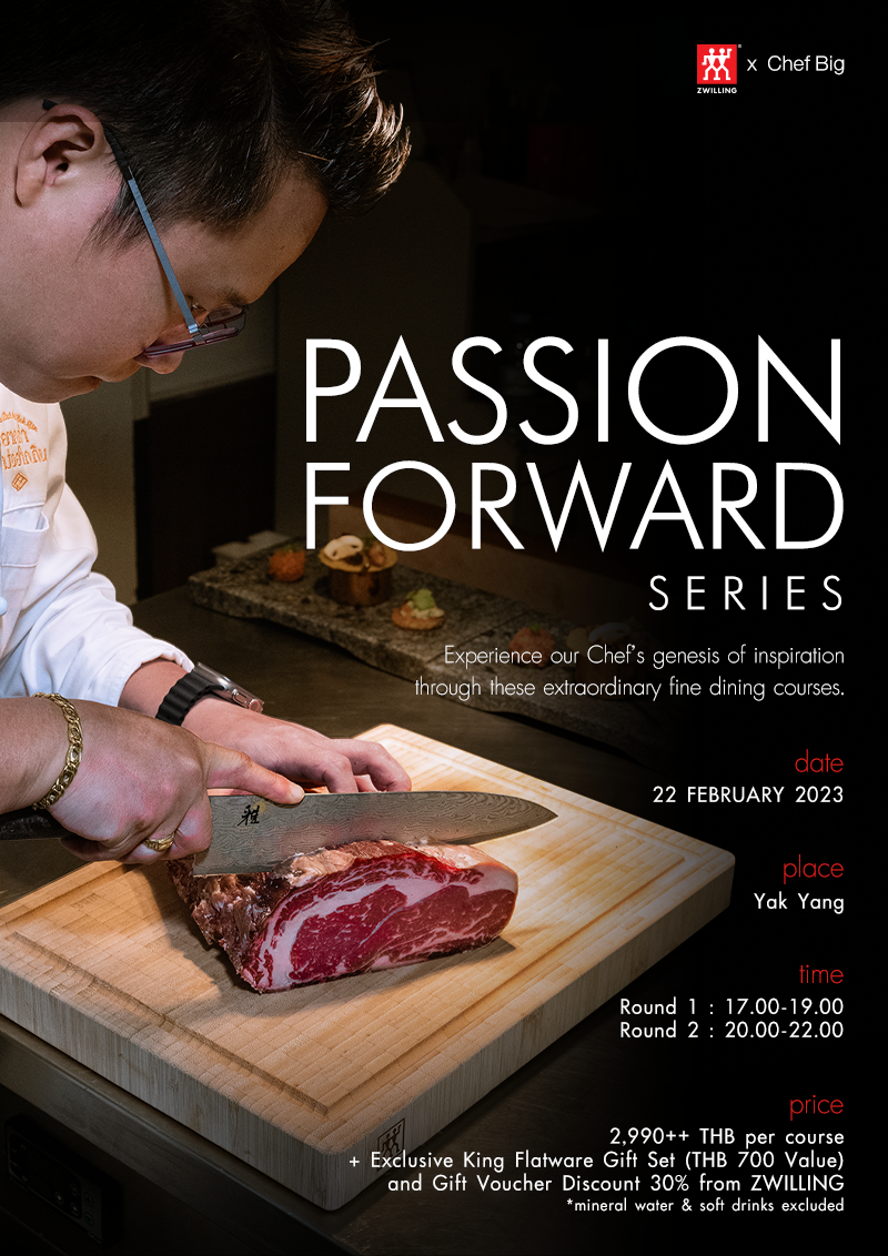 Exclusive Chef's table : ZWILLING x CHEF BIG - PASSION FORWARD SERIES ...
