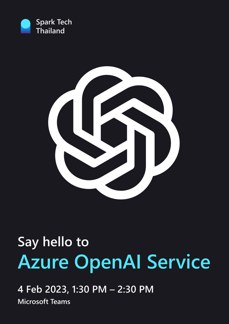 Say hello to Azure OpenAI Service | Eventpop
