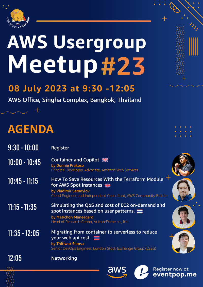 AWS Meetup #23 | Eventpop