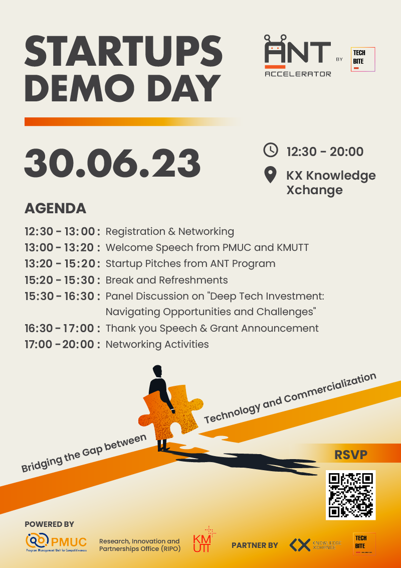 ANT Accelerator : Startups Demo Day | Eventpop