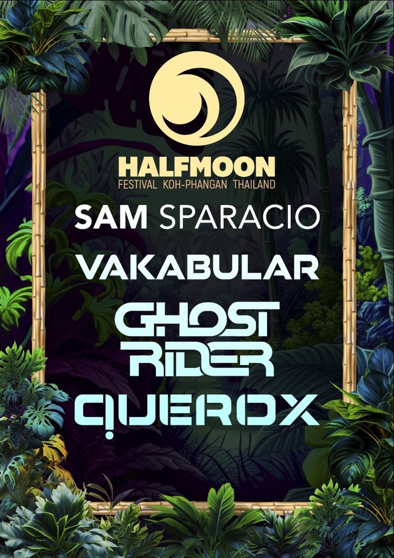 Halfmoon Festival : 20th & 21st October 2023 / Querox, Ghost Rider, Sam ...