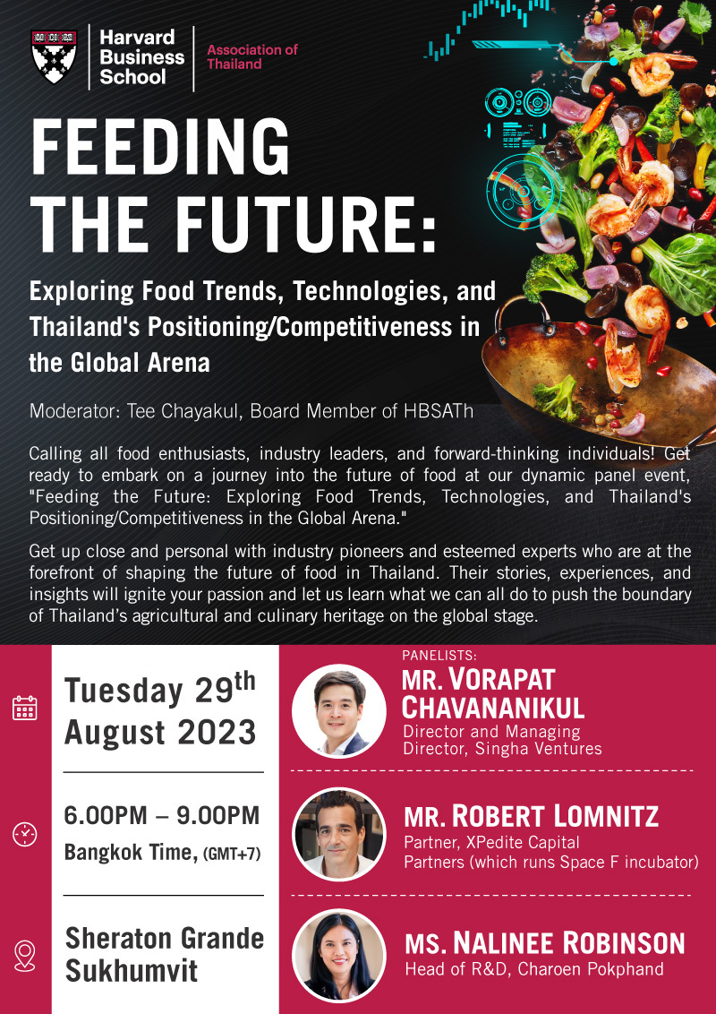 Feeding the Future: Exploring Food Trends, Technologies, and Thailand's ...