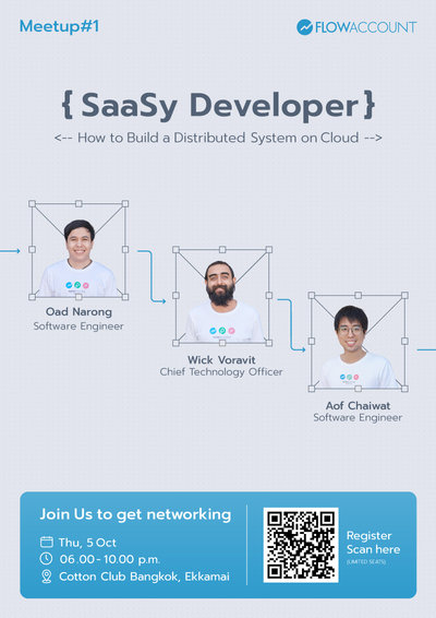 SaaSy Developer Meetup #1 - “How to Build a Distributed System on Cloud” | Eventpop