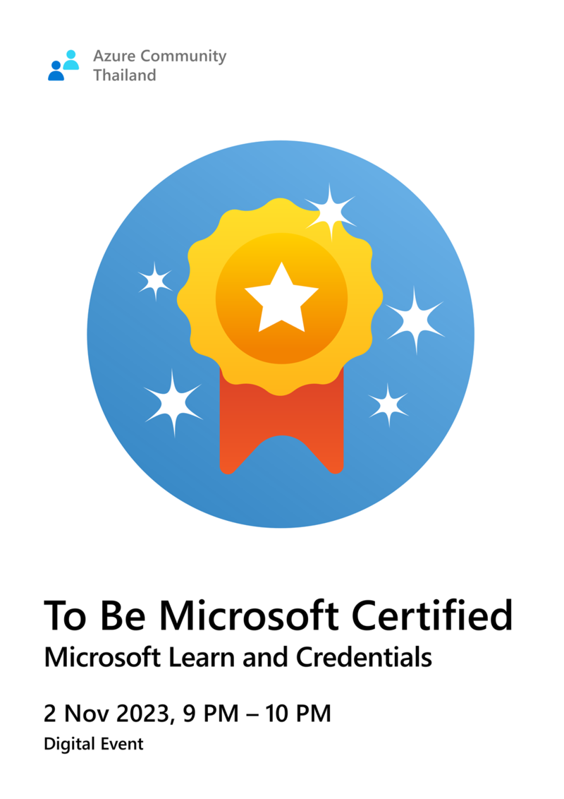 To Be Microsoft Certified | Eventpop