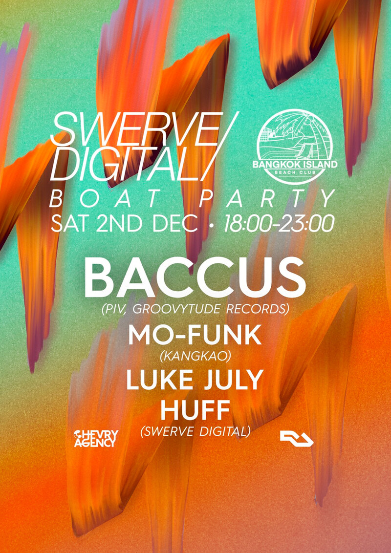 Swerve Digital x Bangkok Island Boat Party w/ Baccus [FR] | Eventpop