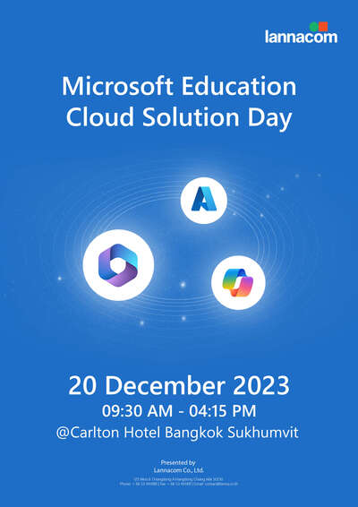 Microsoft Education – Cloud Solution Day | Eventpop